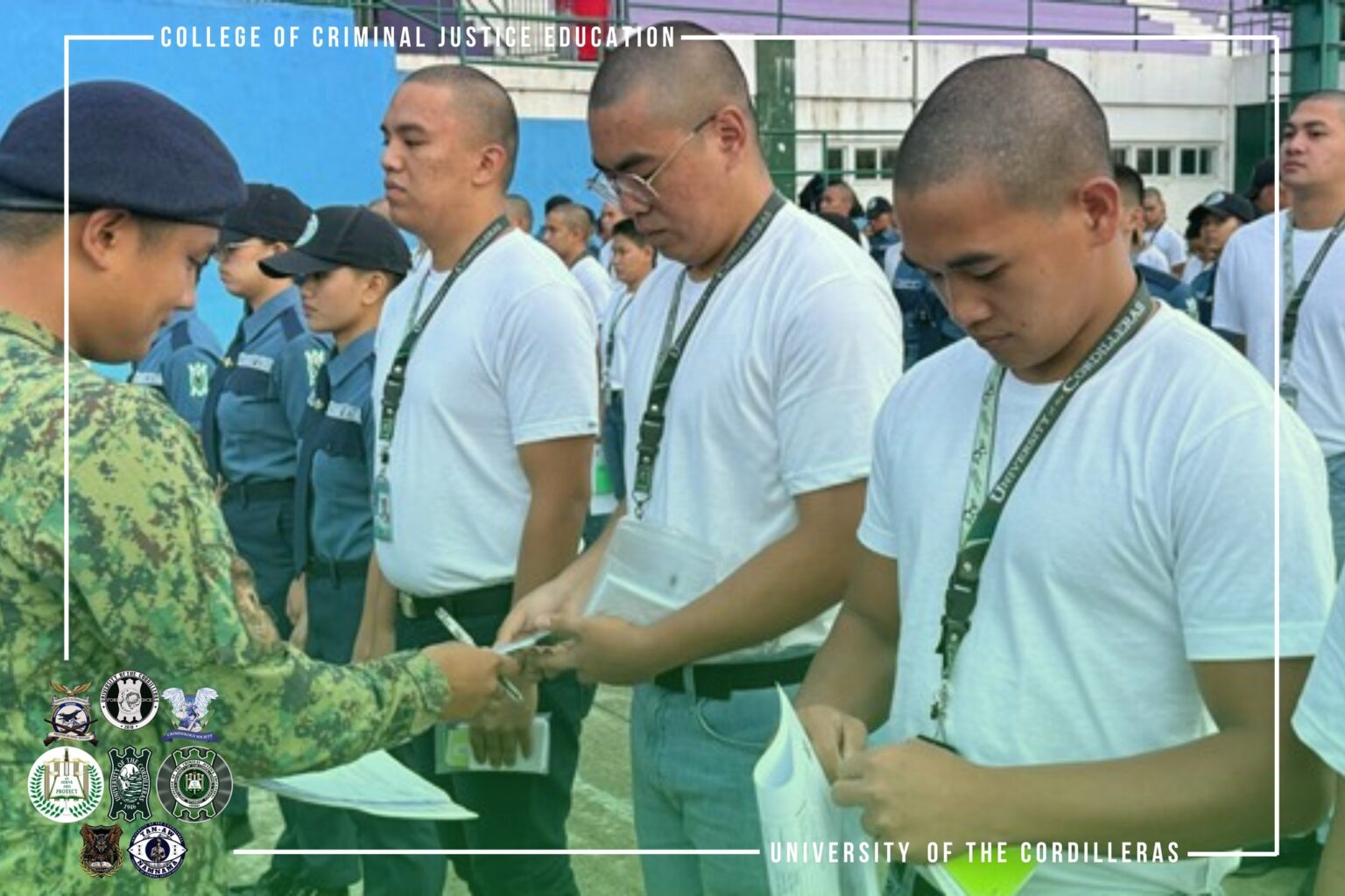 UC-CCJE Interns Undergo Rank Inspection Led by RMFB 15 at Baguio ...